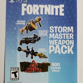 Fortnite Storm Master Weapon Pack DLC - PS4 Games - Gameflip