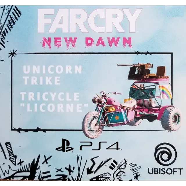 Far Cry New Dawn Unicorn Trike DLC - PS4 Games - Gameflip