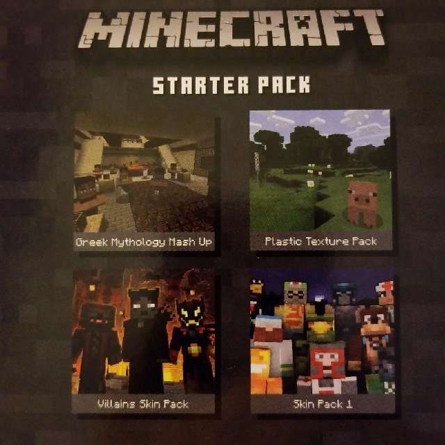 Minecraft Starter Pack DLC - XBox One Games - Gameflip