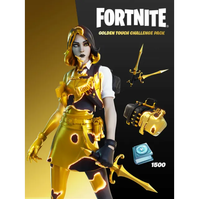 Fortnite - Golden Touch Quest Pack - XBox One Game - Gameflip