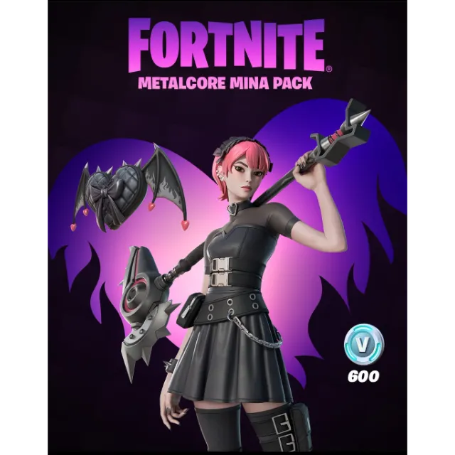 Fortnite- Metalcore Mina Pack - XBox One Game - Gameflip