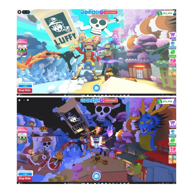 Huge One Piece Themed Build - Roblox Game Item - Gameflip