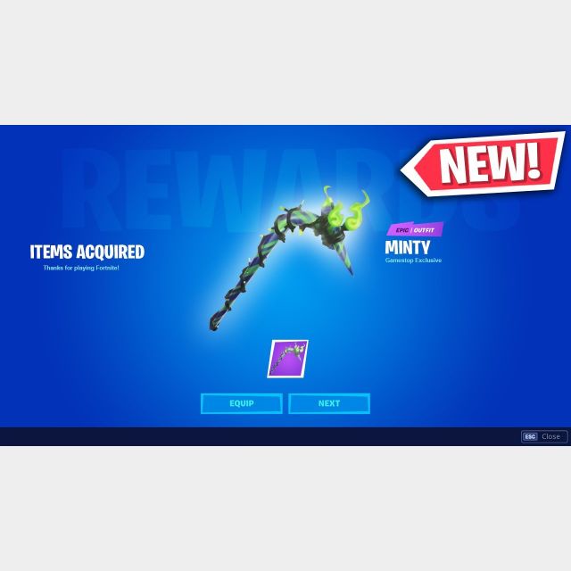 Code | Merry Mint Minty Axe - Game Items - Gameflip