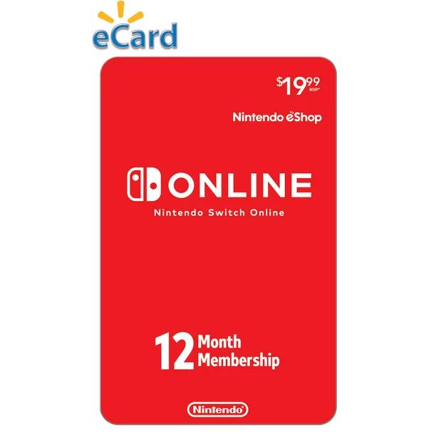 Nintendo Switch Online 12-Month Individual Membership (Nintendo Switch ...