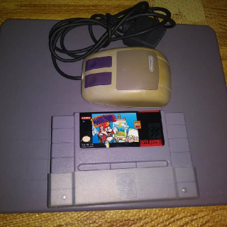Mario Paint Mouse and Pad Bundle - Super NES Games (Good) - Gameflip