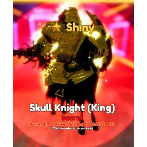 Shiny Skull Knight (King) EVO AA - Game Items - Gameflip