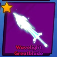 WAVELIGHT GREATBLADE - Blade Ball Game Items - Gameflip