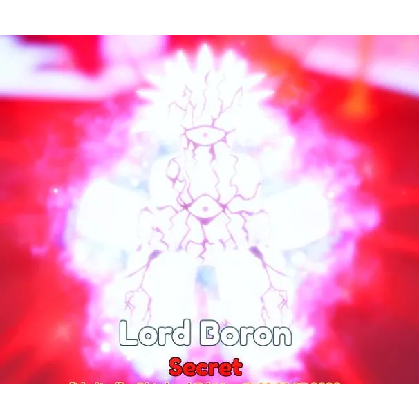 Lord Boron EVO - Anime Adventure Game Item - Gameflip