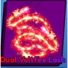 DUAL VOLTFIRE LASH - Blade Ball Game Items - Gameflip