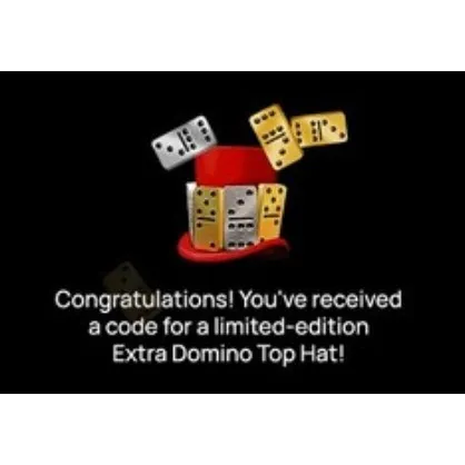 Extra Domino Top Hat (Roblox Limited Edition) - Other - Gameflip