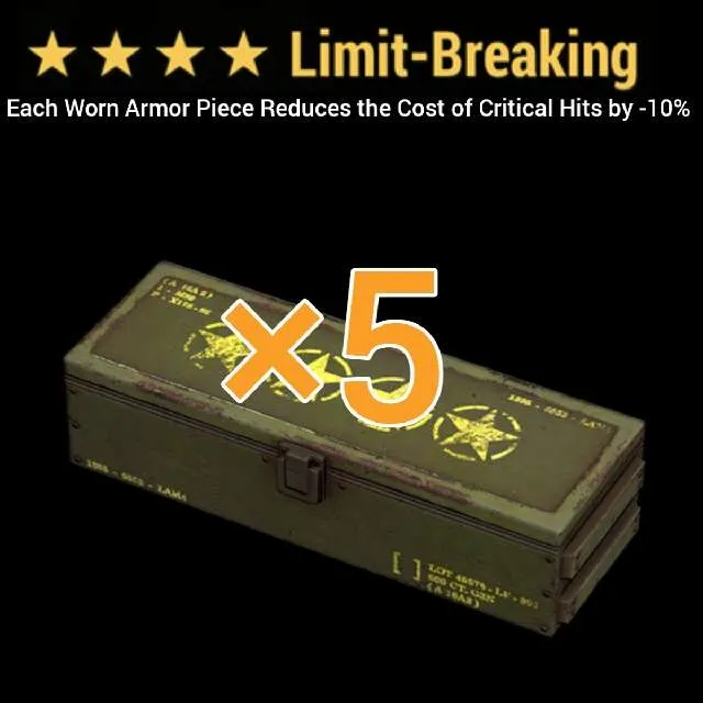 Limit Breaking Mods - Fallout 76 Game Item - Gameflip