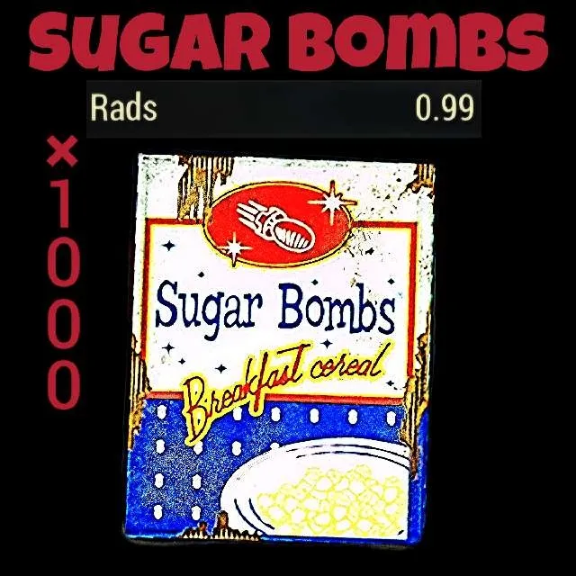 Sugar Bombs - Fallout 76 Game Item - Gameflip
