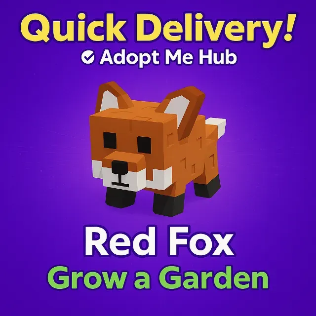 Red Fox | grow a garden - Other Game Item - Gameflip