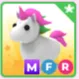 MFR UNICORN - Adopt Me Game Item - Gameflip