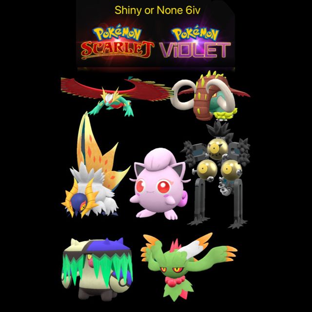 Bundle | SCARLET EXCLUSIVE SHINY - Game Items - Gameflip