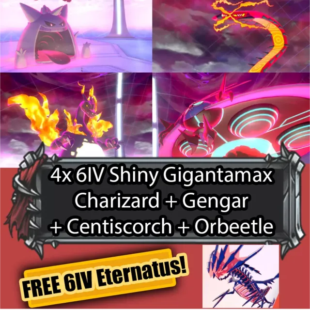 Bundle | GMAX SHINY BATTLE READY - Pokémon Sword and Shield Game Items ...