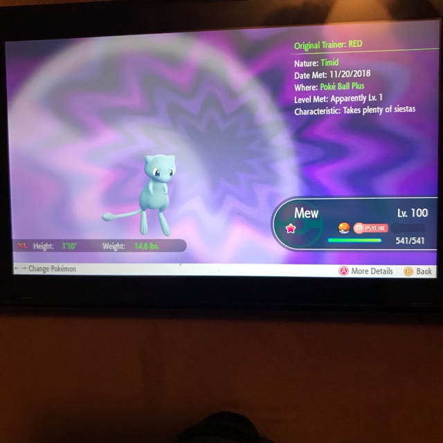 Mew | Shiny Mew - Pokémon: Let's Go ไอเทมในเกม - Gameflip