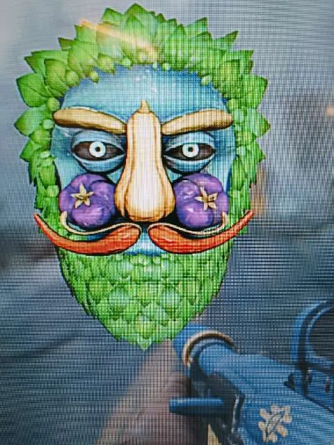 Glowing Veggie Man mask - Fallout 76 Game Item - Gameflip