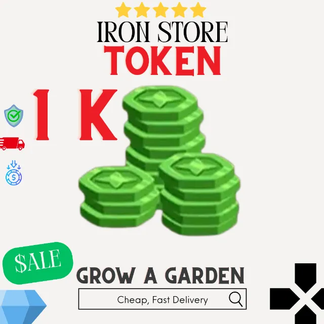 1K Token GROW A GARDEN - Grow a Garden Game Item - Gameflip