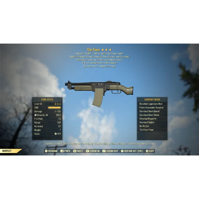 b5025 fixer - Fallout 76 Game Items - Gameflip