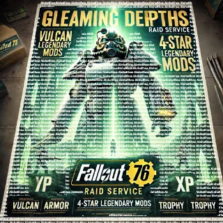 1 Gleaming Depths RAID CLEAR 500 - Fallout 76 Game Items - Gameflip