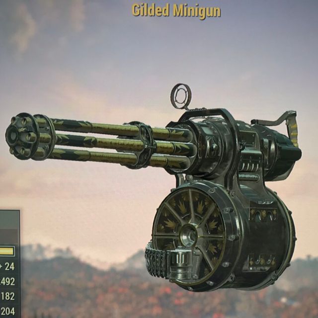 Weapon | Gilded Minigun - Game Items - Gameflip