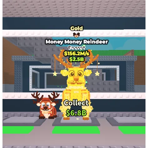 156M/s Money Money Reindeer - Steal a Brainrot Game Item - Gameflip