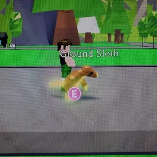 Pet | Mega Neon Ground Sloth - Game Items - Gameflip