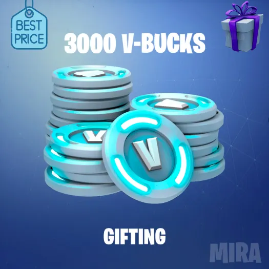 3000 VBucks - GIFT🎁 - Fortnite Game Items - Gameflip