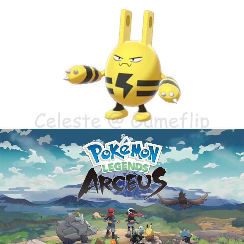 PLA Alpha Shiny Elekid Max Effort Level - Game Items - Gameflip