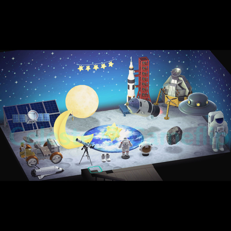 Furniture | Space Moon Furniture Set - Game Items - Gameflip