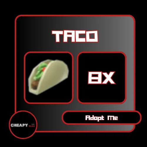 Taco - Adopt Me Game Items - Gameflip