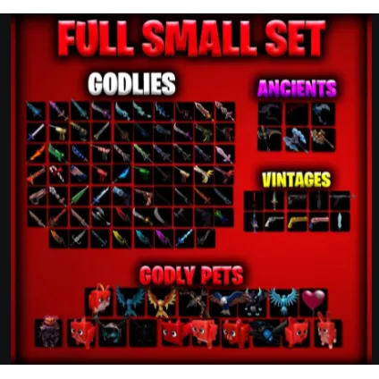 SMALL SET WITH PETS - MURDER MYSTERY 2 / MM2 - Murder Mystery 2 Game ...