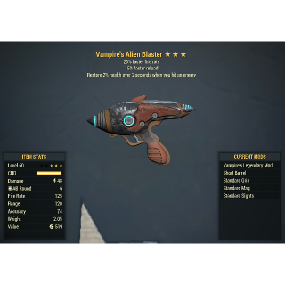 Vampires 25ffr 15fr Alien Blaster - Game Items - Gameflip