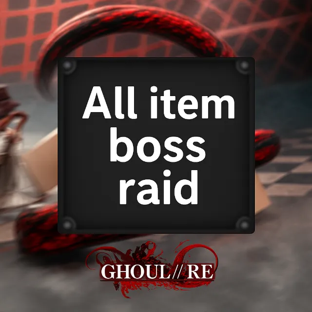 GHOUL://RE ALL ITEM BOSS RAID (PLEAS - Other Game Item - Gameflip