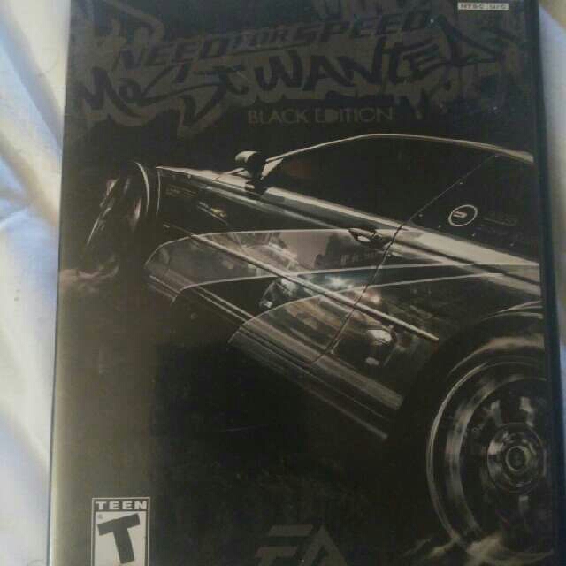 Need for Speed: Most Wanted -- Black Edition Plus Dvd - PS2 Games (Good ...