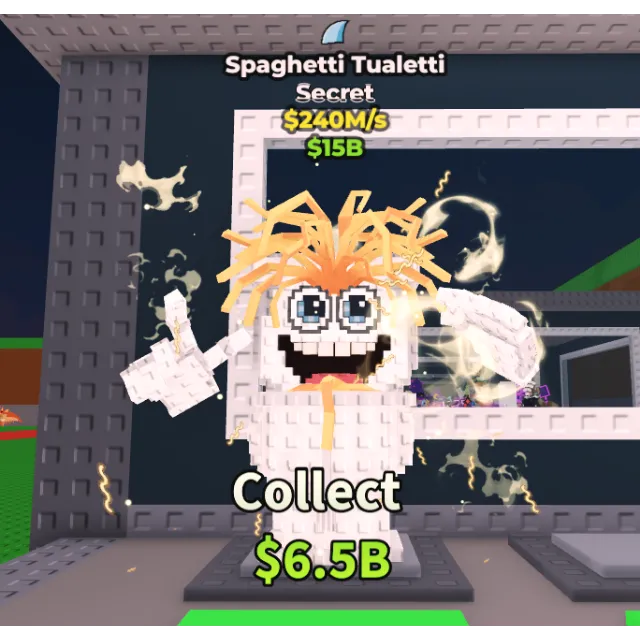 Spaghetti Tualetti 240m/s - Steal a Brainrot Game Item - Gameflip