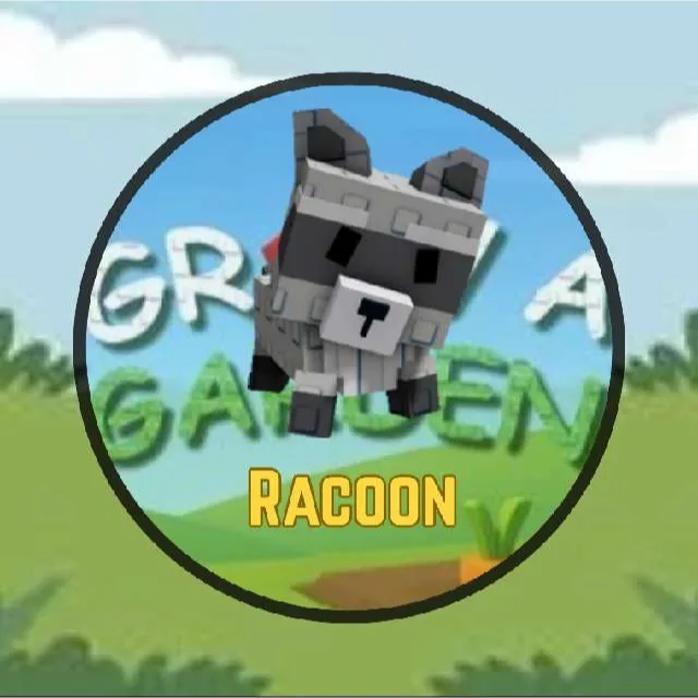Racoon - Grow a Garden Game Item - Gameflip