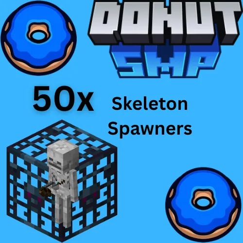 DonutSMP Skeleton Spawner - Minecraft Game Item - Gameflip