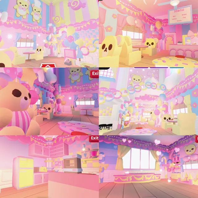 Vibrant cute adopt me sweets shop / bakery build - Other - Gameflip