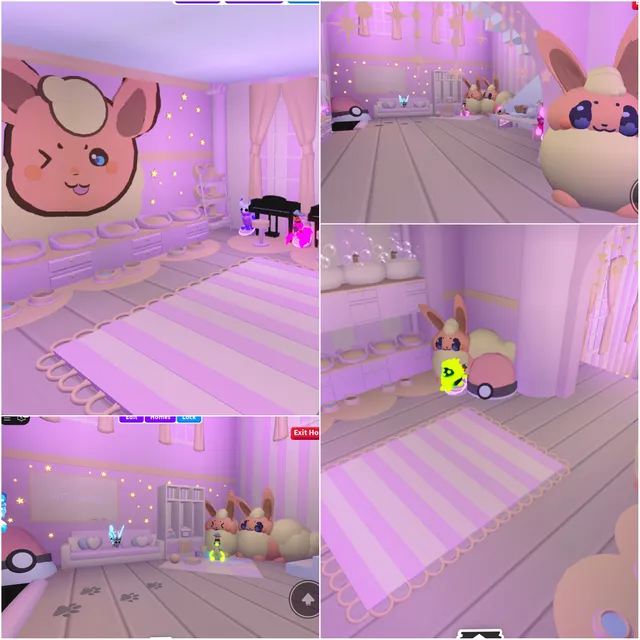 Adopt Me Pokémon Home House Build - Flareon - Other - Gameflip