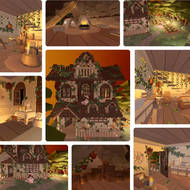 Overgrown Cottagecore Dream Adopt Me Home House Build - Other - Gameflip