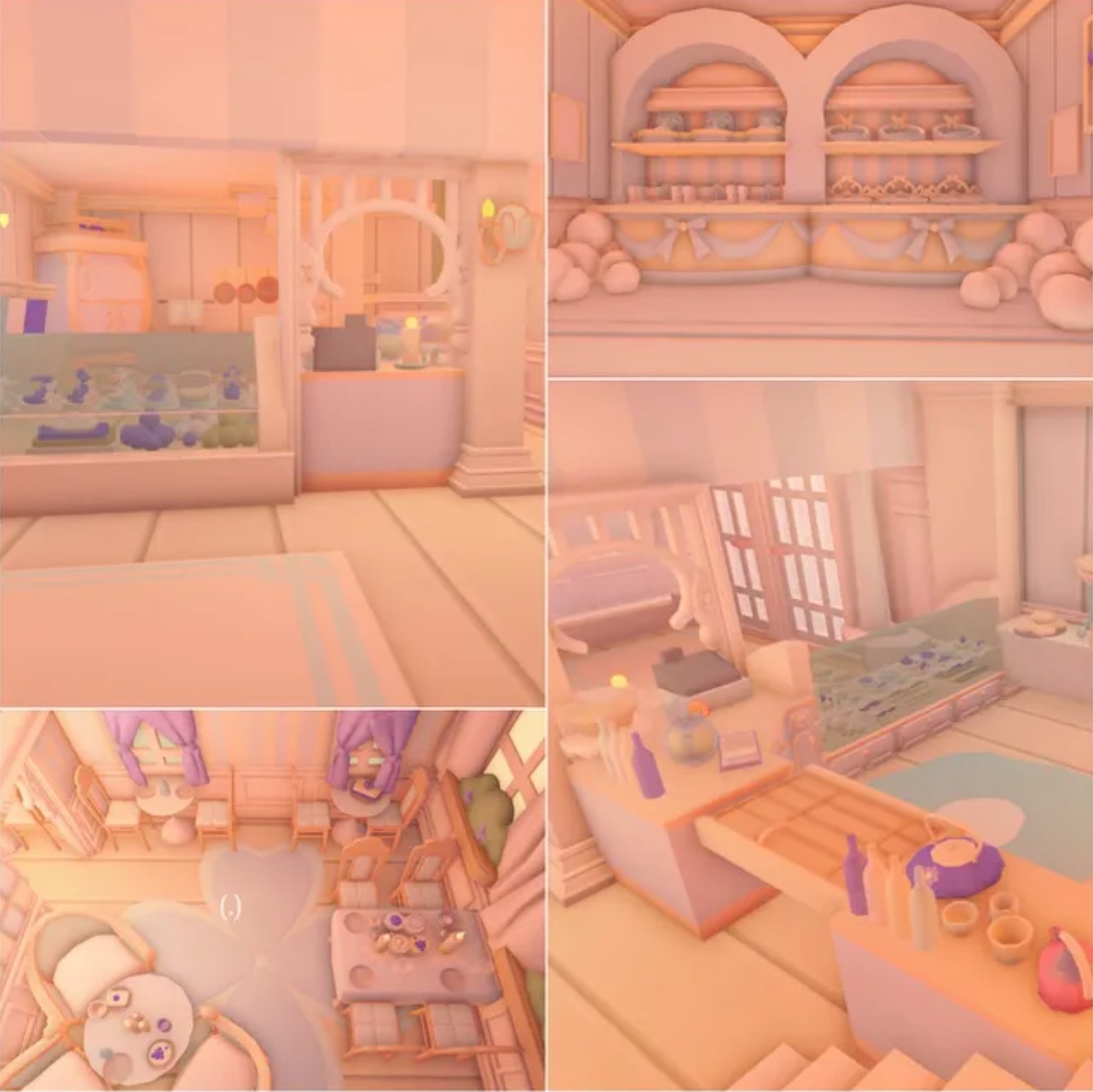 Berry coquette café Adopt me home house build - Game Item - Gameflip