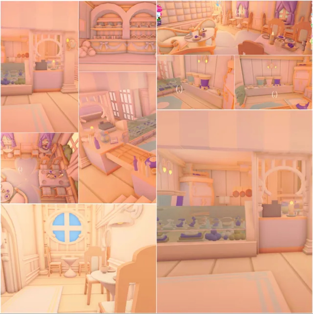 Berry coquette café Adopt me home house build - Game Item - Gameflip
