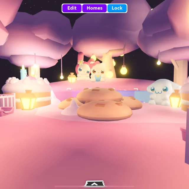 Strawberry shortcake bat dragon cloud Adopt Me Glitch Home Build ...