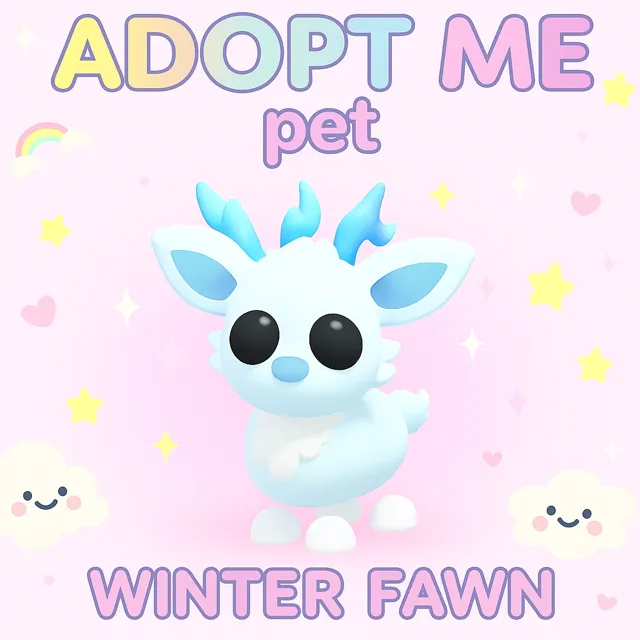 adopt me pet winter fawn - Roblox Game Item - Gameflip