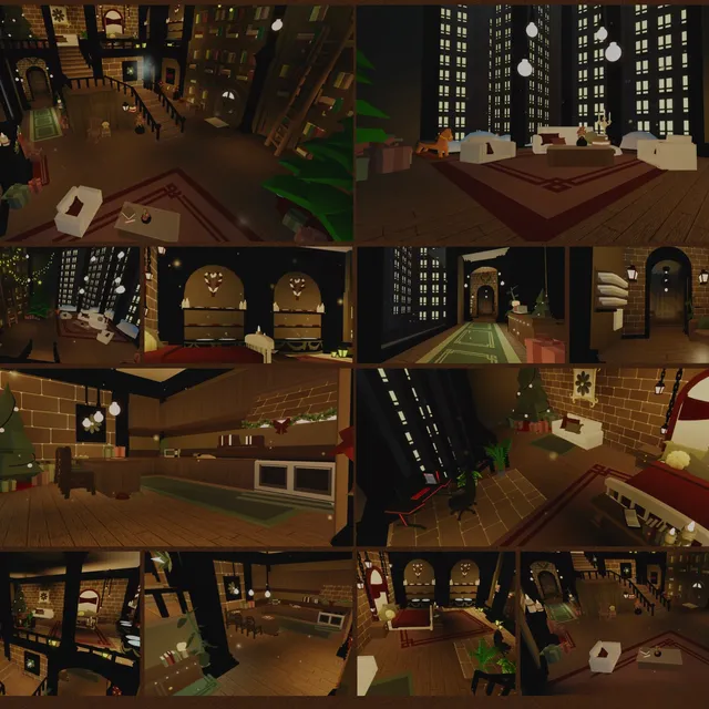 🍂 Adopt Me Home — Cozy Christmas Downtown Apartment 🎄 - Adopt Me! Game ...