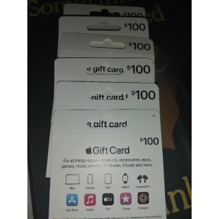 $100.00 Apple Gift Card Code - iTunes Gift Cards - Gameflip