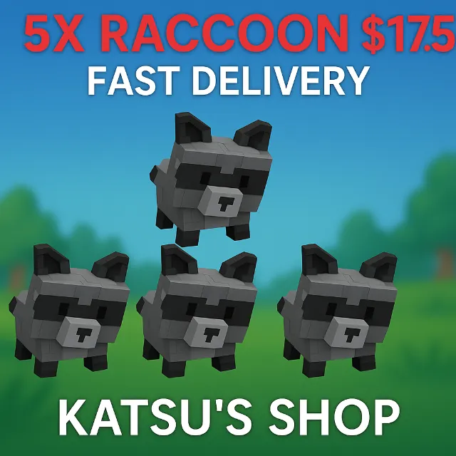 Racoon - Game Item - Gameflip