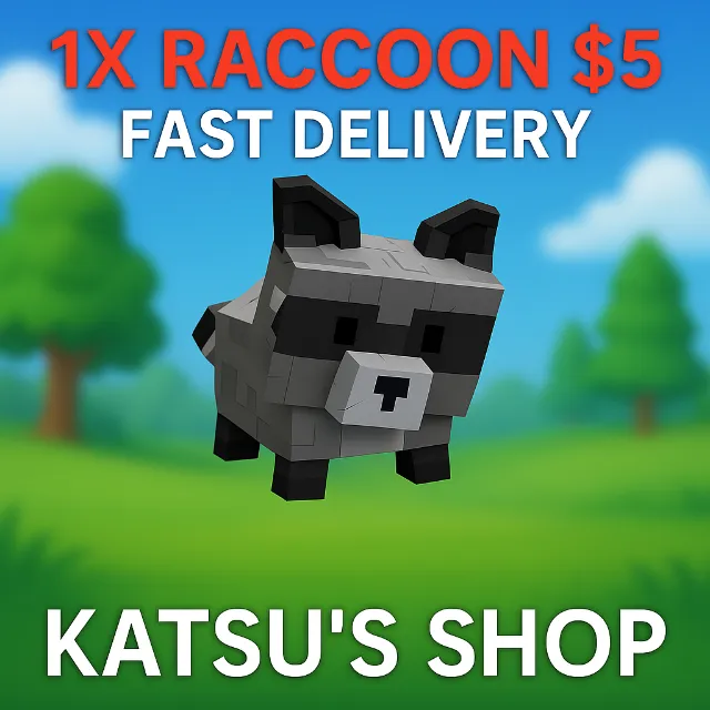 Racoon - Other Game Item - Gameflip